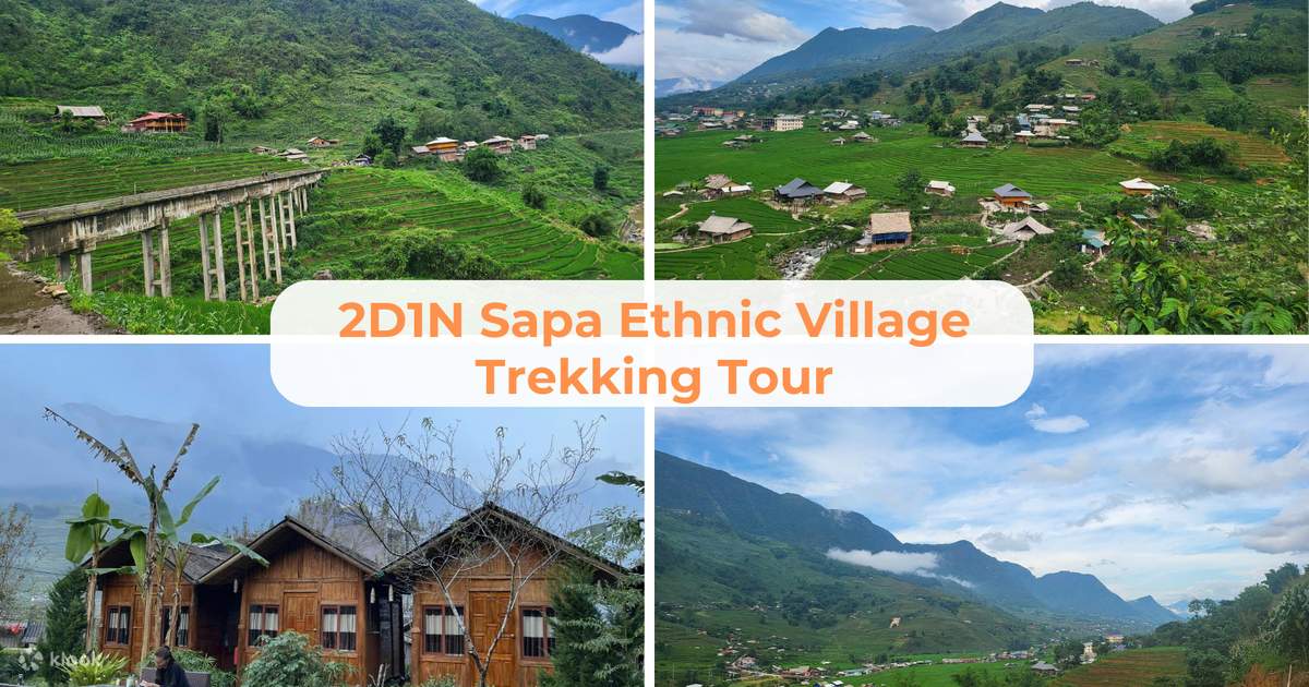 2D1N Sapa Ethnic Village Trekking Tour with Bungalow & Sleeper Bus - Klook Malaysia